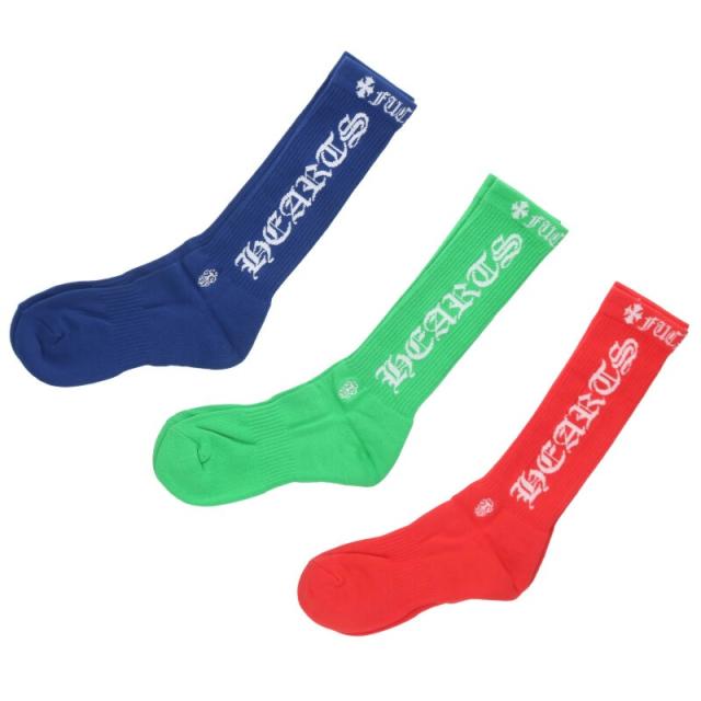 クロムハーツ サイズ:M  OLD ENGLISH SOCKS オールドイングリッシュ3足セットソックス 中古 OS06