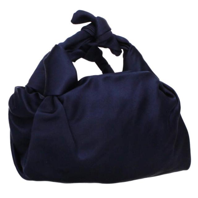 ザロウ   ASCOT TWO アスコットシルクサテンハンドバッグ 中古 BS99