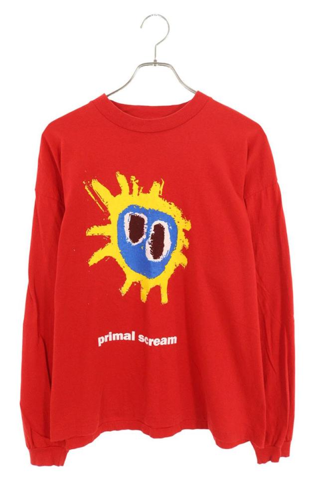 ヴィンテージ サイズ:7  PRIMAL SCREAM フロントプリント長袖カットソー 中古 BS99