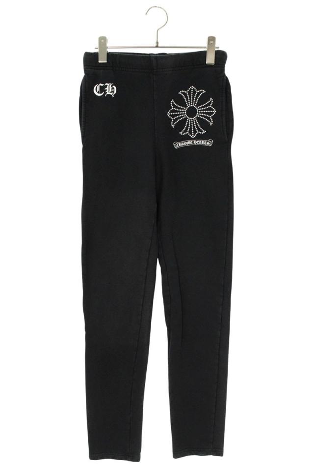 クロムハーツ サイズ:S フロントCHプラスプリントロングパンツ 中古 SJ02