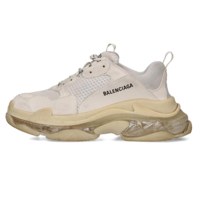 バレンシアガ サイズ:41  TRIPLE S TRAINERS トリプルエスレースアップスニーカー 中古 OM10