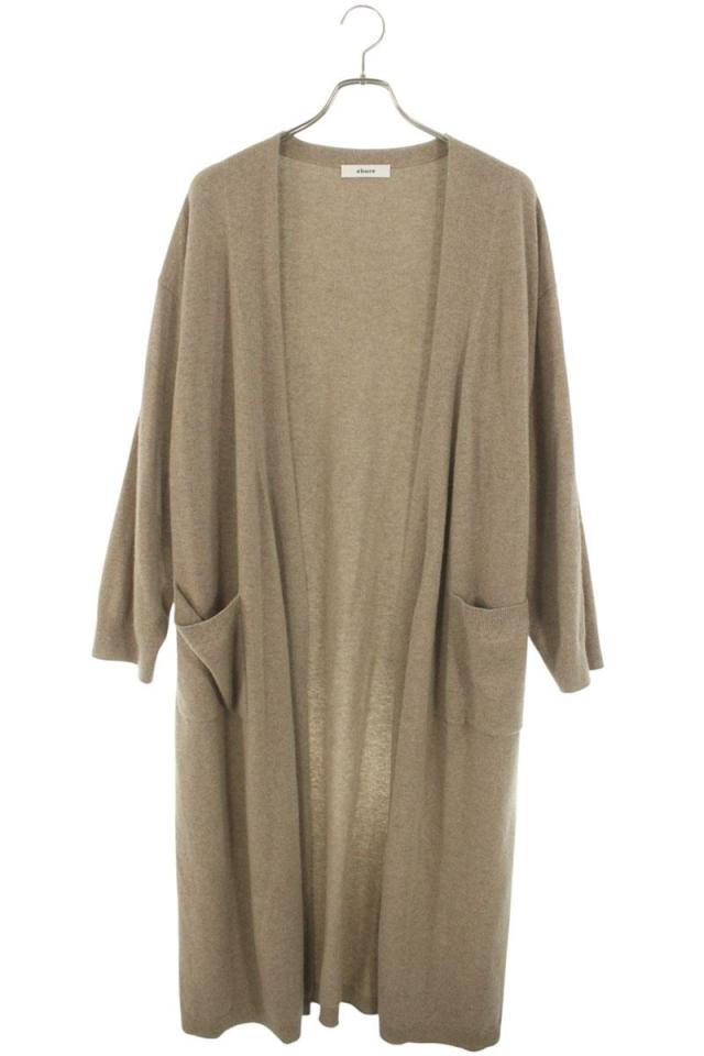 エブール   22AW  3410800332 ハイゲージニットカシミヤロングカーディガン 中古 BS99