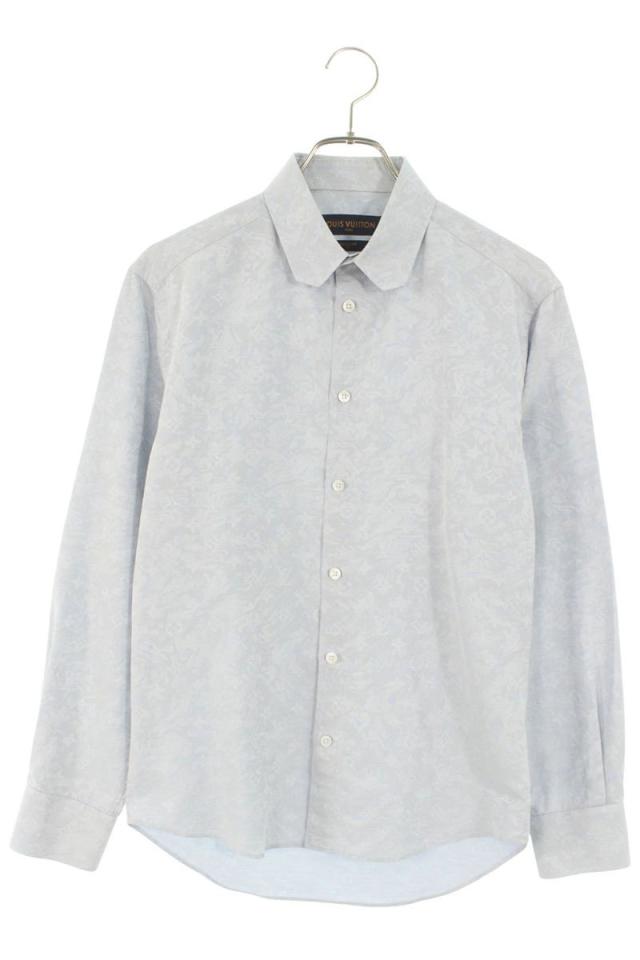 ルイヴィトン サイズ:XS  RM201Q THJ HIS41W モノグラム総柄長袖シャツ 中古 BS99