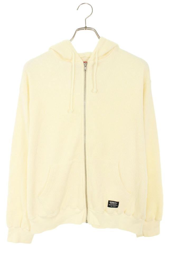シュプリーム サイズ:S  24SS  Hooded Zip Up Thermal フードジップアップサーマルパーカー 中古 OM10