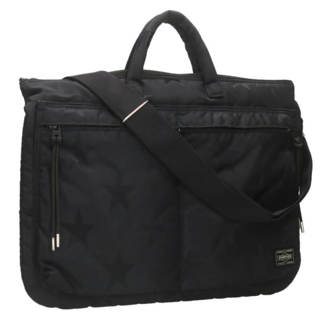 ポーター  星柄ナイロン2WAYトートバッグ 中古 BS99