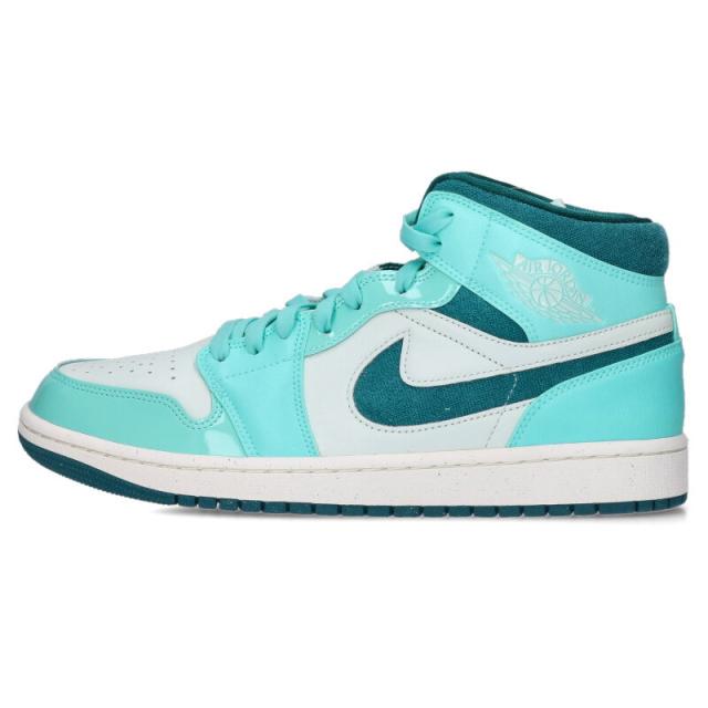 ナイキ サイズ:28cm  DZ3745-300 Air Jordan 1 Mid SE Bleached Turquoise エアジョーダン1ミッドスニーカー 中古 BS99