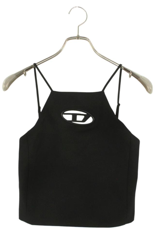 ディーゼル サイズ:40  T-WILIT オーバルロゴプレート キャミソールタンクトップ 中古 BS99