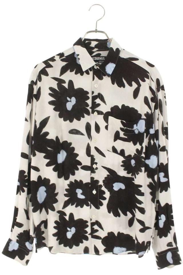 ジャックムス サイズ:44  LE SPLASH フラワー総柄長袖シャツ 中古 BS99