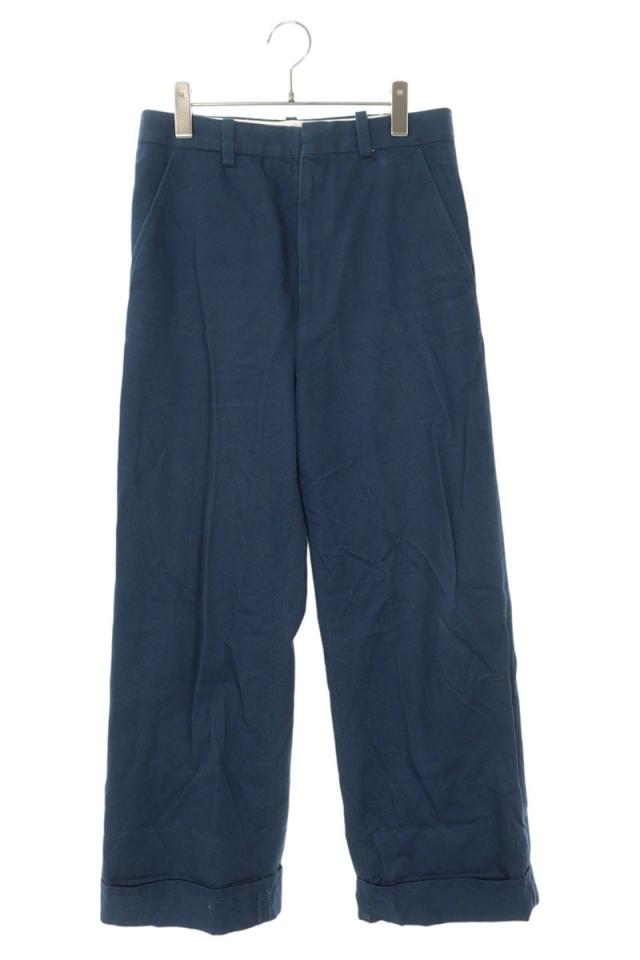 ケンゾー サイズ:38  FC65PA3709RL Relaxed Tailored Pant ワイドチノロングパンツ 中古 BS99