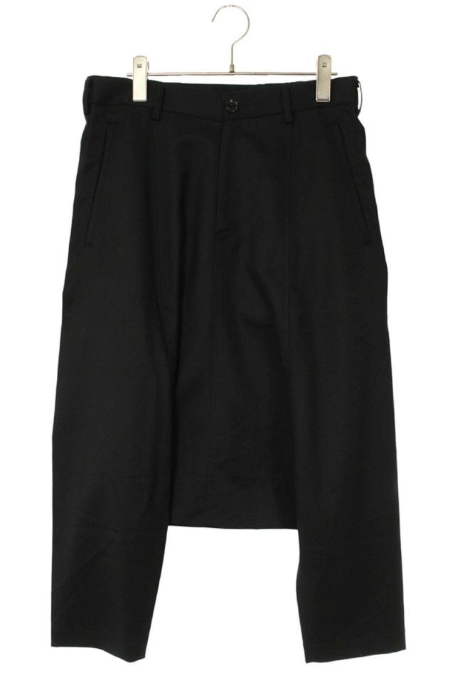 ブラックコムデギャルソン サイズ:XS  09SS  1C-P008 AD2008ウールサルエルロングパンツ 中古 BS99