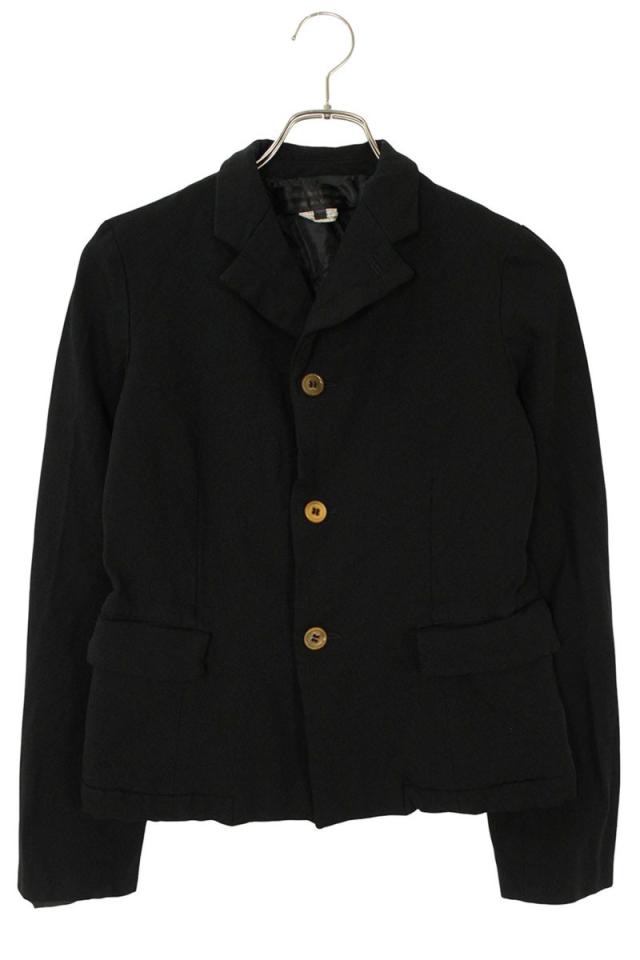 コムデギャルソンコムデギャルソン サイズ:S  RU-J081 AD2008ポリ縮絨ジャケット 中古 BS99