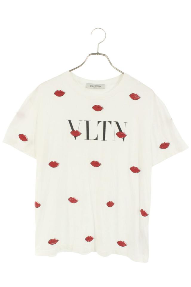 ヴァレンティノ サイズ:XS  VB3MG10X65L VLTNリップスパンコールTシャツ 中古 BS99