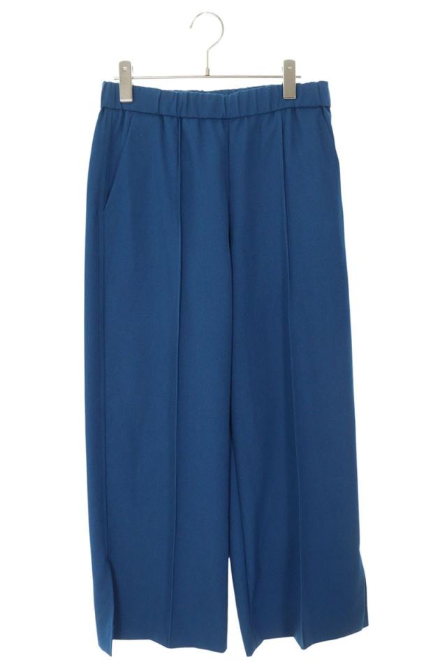 ジルサンダー サイズ:34  23AW  J02KA0034 ゴムウエスト裾スリットロングパンツ 中古 BS99