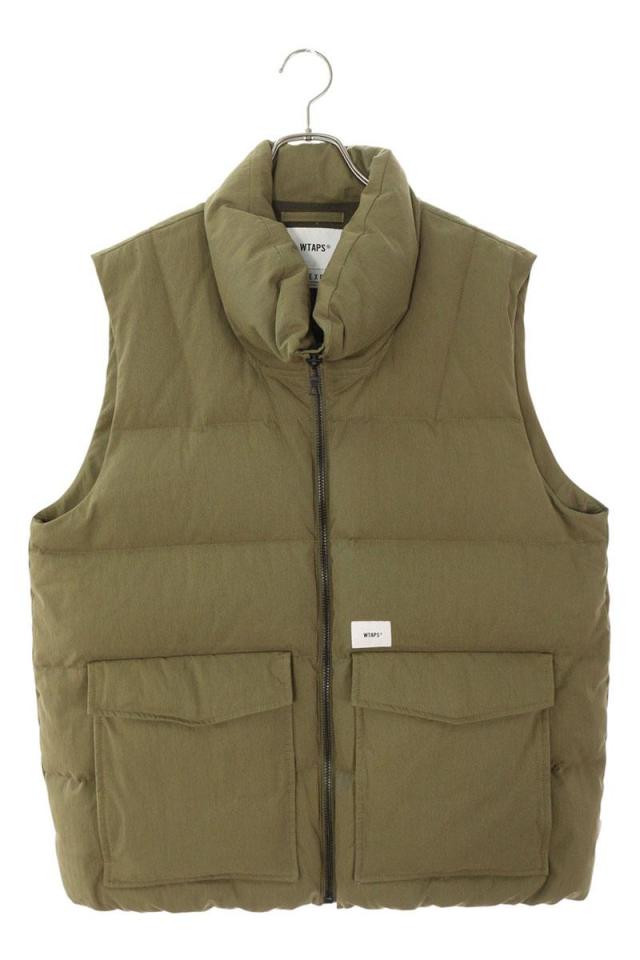 ダブルタップス サイズ:4  PEDDLER VEST 202BRDT-JKM04 ペドラーダウンベスト 中古 BS99