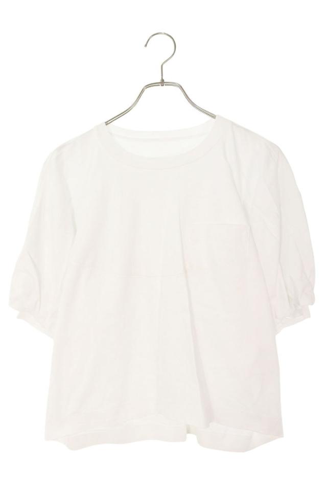 サカイ サイズ:1  24-07263 パフスリーブコットンTシャツ 中古 BS99