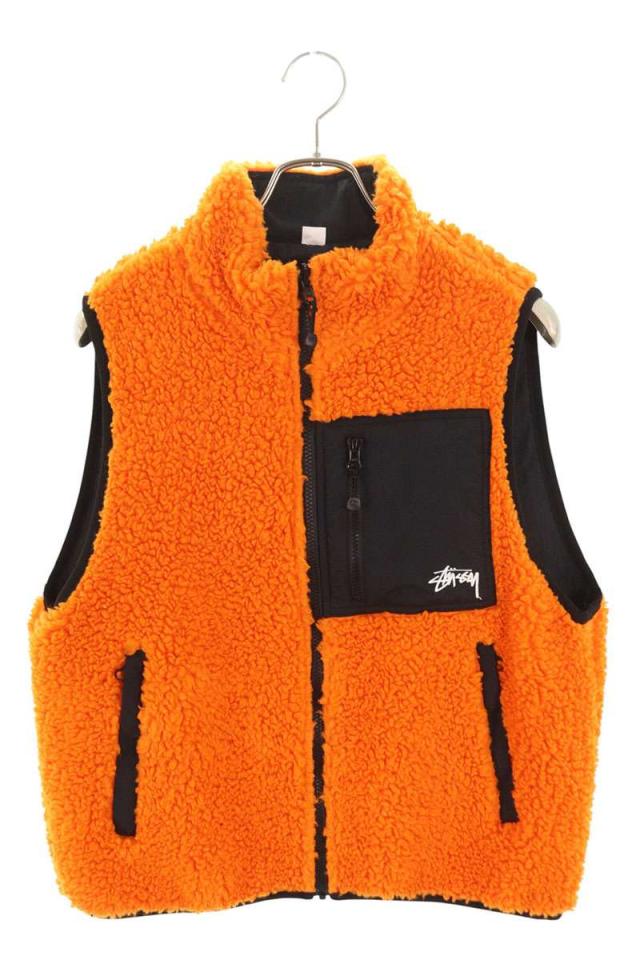 ステューシー サイズ:S リバーシブルボアベスト 中古 BS99