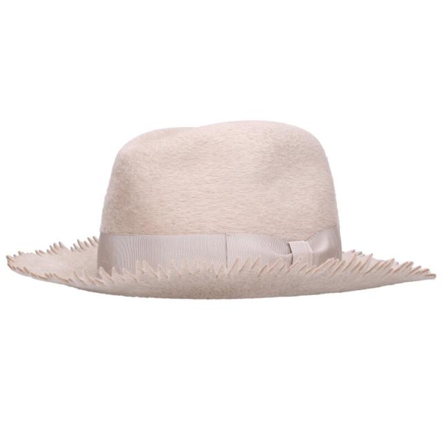 キジマタカユキ サイズ:3  H-24210 HIGH LINE ラビットファーフェルトハット 中古 BS99