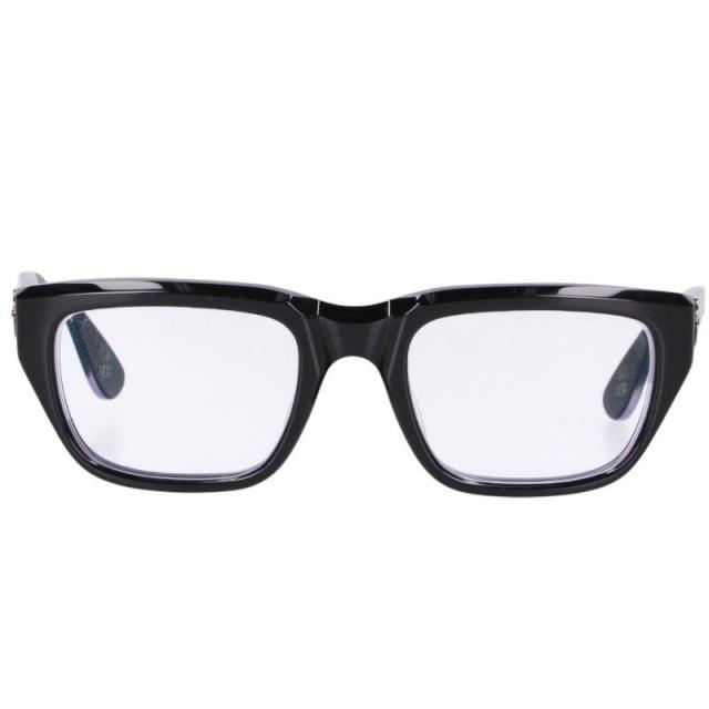 クロムハーツ サイズ:52□22-146  OPTITCAL ダガーテンプルスクエア眼鏡 中古 OK15