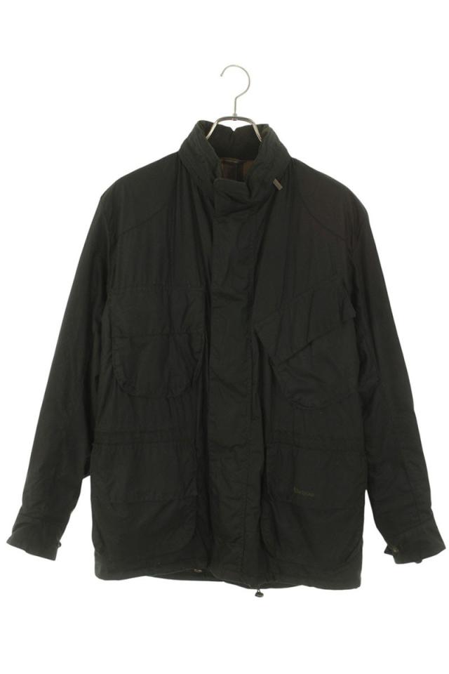 バブアー サイズ:M  MWX1529OL31 RETAIL THRUXTON JACKET オイルド中綿ブルゾン 中古 BS99
