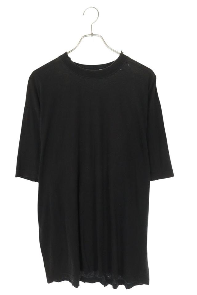 バレンシアガ サイズ:XS  739784 TOVF4 ダメージ加工Tシャツ 中古 OM10