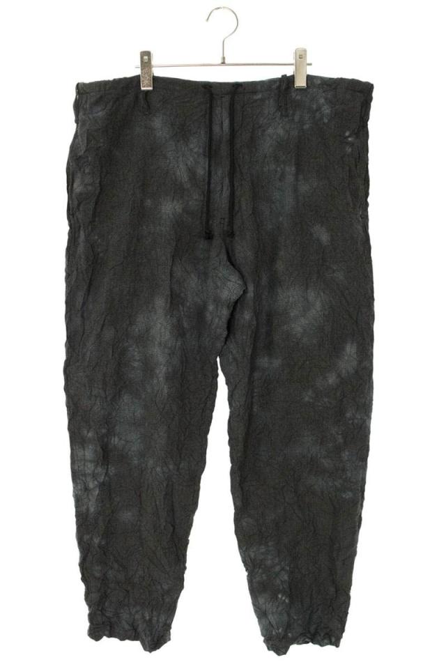 ヨウジヤマモトプールオム サイズ:3  HG-P03-900 ムラ染めシワ加工ロングパンツ 中古 BS99