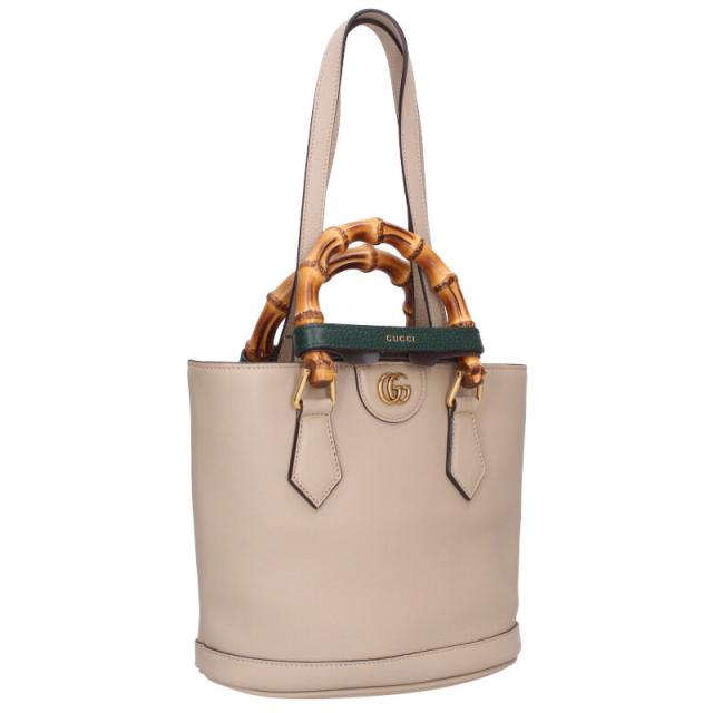 グッチ   750396 ダイアナ バンブーレザー2WAYハンドバッグ 中古 BS99