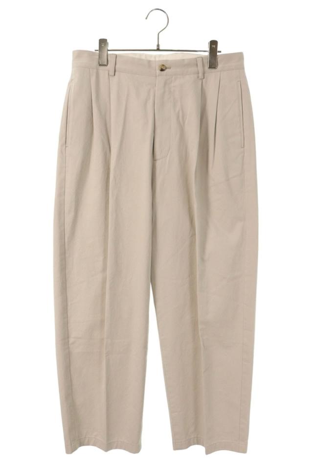 アプレッセ サイズ:2  22SS  Chino Trousers 22SAP-04-04H ワイドチノトラウザーロングパンツ 中古 BS99