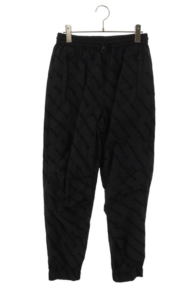 アレキサンダーワン サイズ:XS  UWC4224056 総ロゴナイロンロングパンツ 中古 BS99