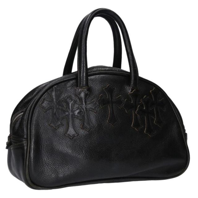クロムハーツ   GYM SM ジムバッグ オールドスモールレザーハンドバッグ 中古 GZ11