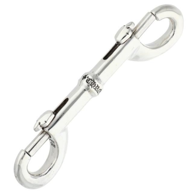 クロムハーツ DOUBLE CLIP KEY CHAINダブルクリップ フレアニーキーチェーン 中古 OM10