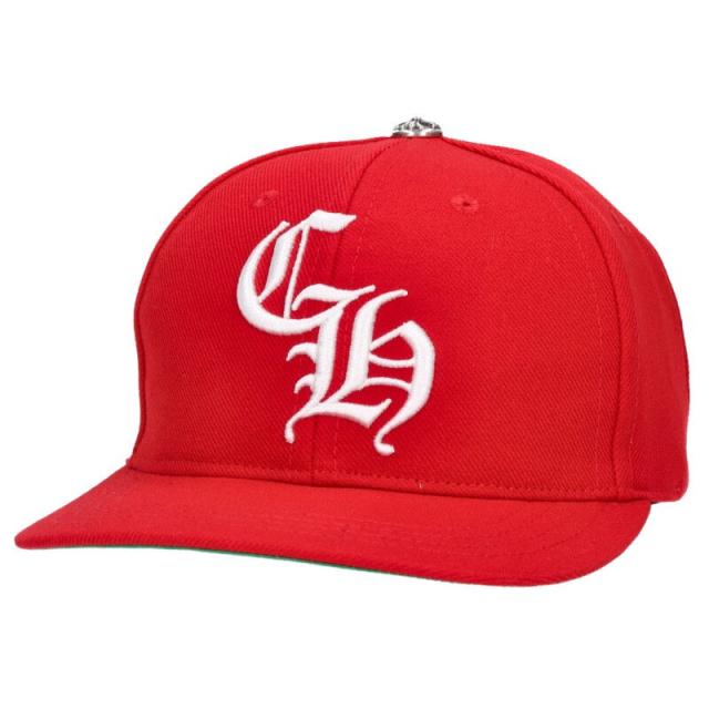 クロムハーツ サイズ:ONE SIZE  CH HAT CH刺繍ベースボールキャップ 中古 SJ02