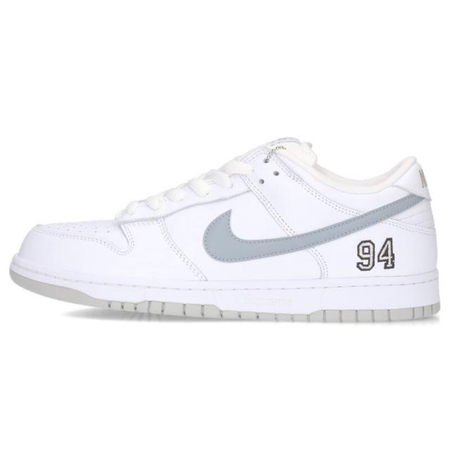 ナイキ  シュプリーム サイズ:30cm  SB Dunk Low HQ8487-100 ダンクロースニーカー 中古 BS99