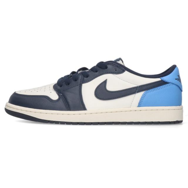 ナイキ サイズ:29cm  CZ0790-400  Air Jordan 1 Retro Low OG Obsidian エアジョーダン1ローオブシディアンスニーカー 中古 BS99