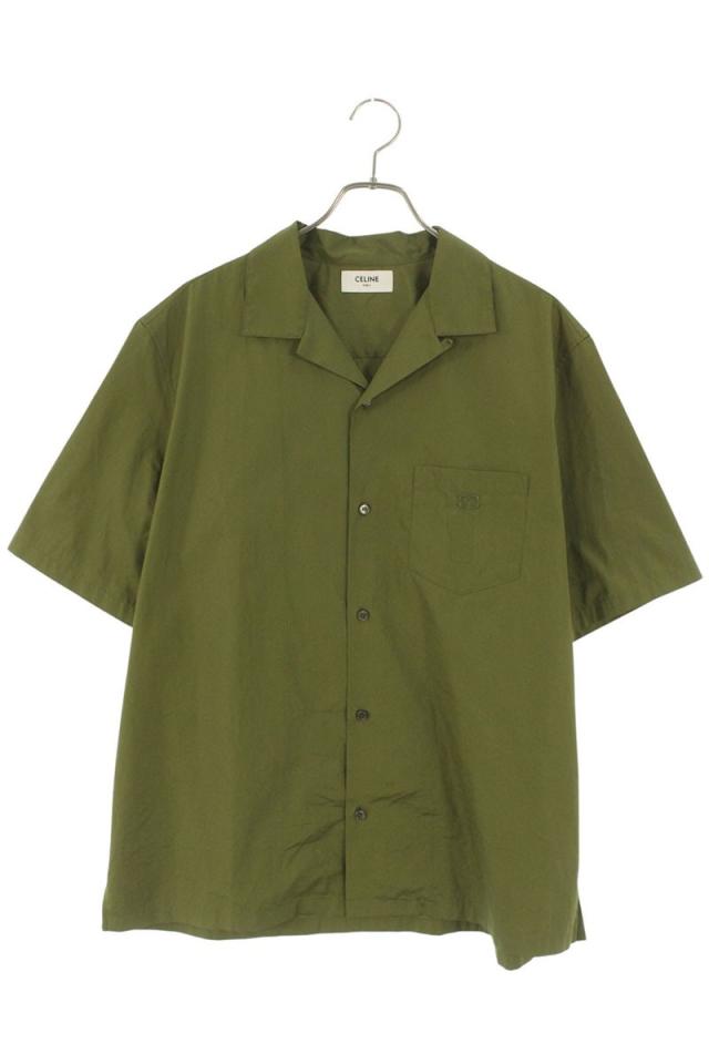 セリーヌ サイズ:40  RC0890T01 ボーリング半袖シャツ 中古 BS99