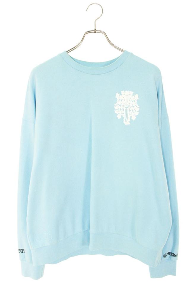 クロムハーツ サイズ:L SWTSHRT PLVR マイアミ限定ダガープリントスウェット 中古 SJ02