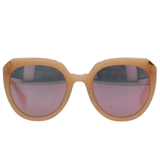 ステファンクリスチャン サイズ:57□24  MOKA ラウンドフレームサングラス 中古 BS99