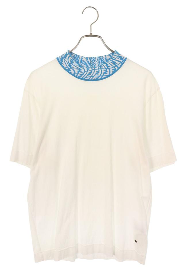 フェンディ サイズ:S  FY1088 AGAK モックネックロゴTシャツ 中古 BS99