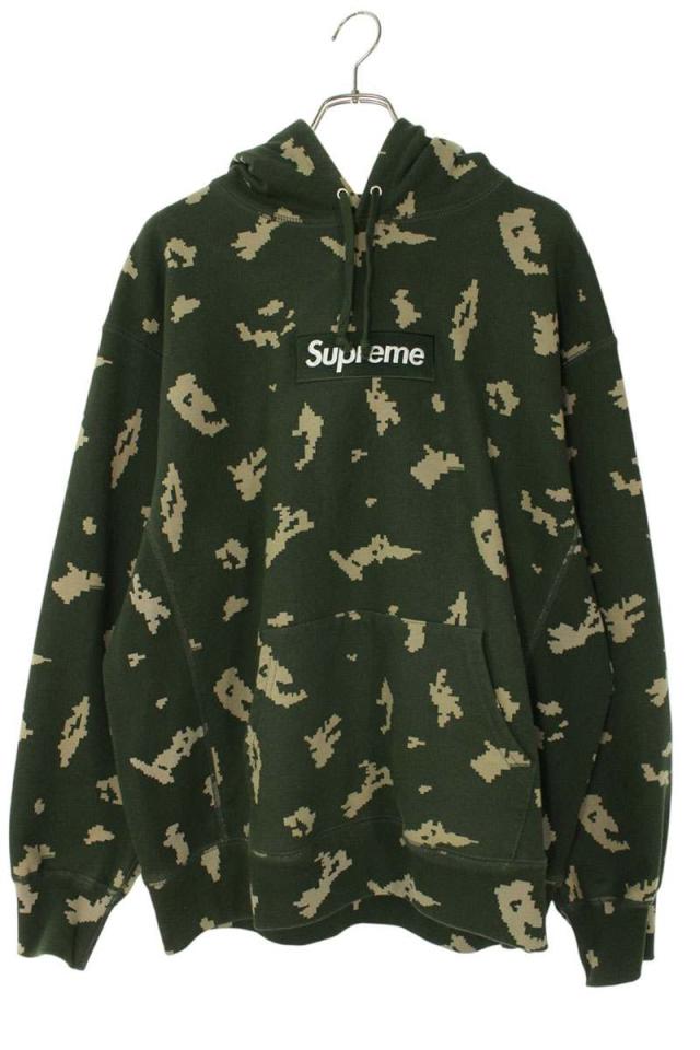 シュプリーム サイズ:L  21AW  Box Logo Hooded Sweatshirt ボックスロゴフーデッドパーカー 中古 BS99