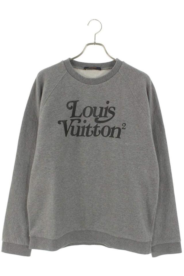 ルイヴィトン サイズ:XL  20AW  RM202M UYR HJY13W スクエアードLVクルーネックスウェット 中古 OM10