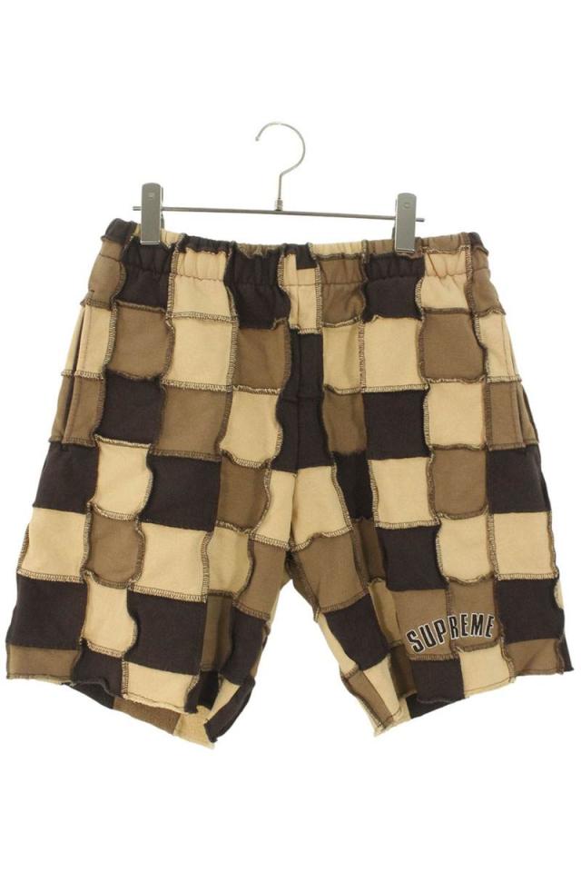 シュプリーム サイズ:S  22SS  Reverse Patchwork Sweatshort スウェットハーフパンツ 中古 BS99