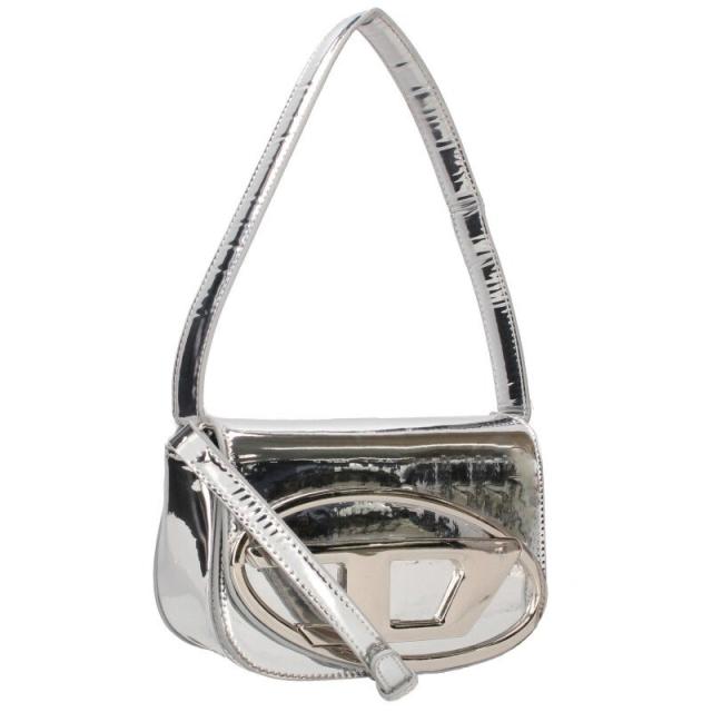 ディーゼル   1DR Dロゴメタリック2WAYハンドバッグ 中古 BS99