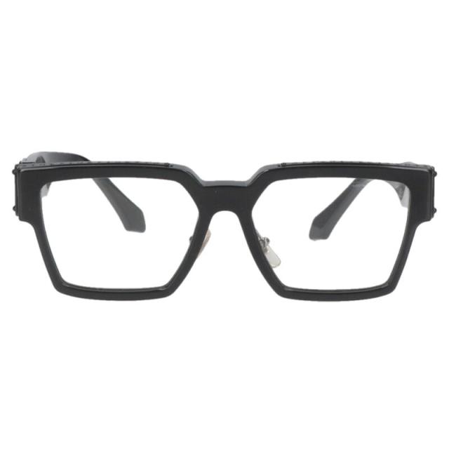 ルイヴィトン サイズ:58□17-145  Z1358E クリア・ミリオネア スクエアフレーム眼鏡 中古 SB01