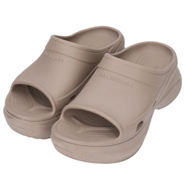 バレンシアガ サイズ:41  POOL CROCS プールクロックススライドサンダル 中古 BS99