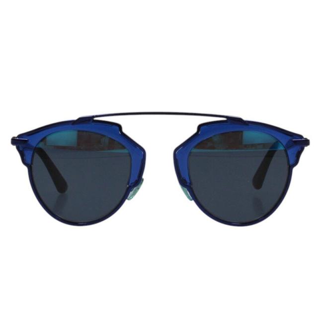 クリスチャンディオール サイズ:48□22 140  RFU06AWJ1L DIORSOREAL ブリッジフレームサングラス 中古 BS99