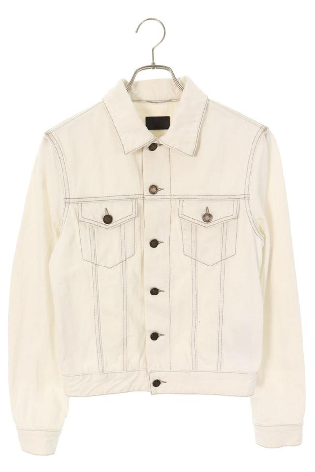 サンローランパリ サイズ:XS  597085 Y01KB クラシックトラッカーデニムジャケット 中古 BS99