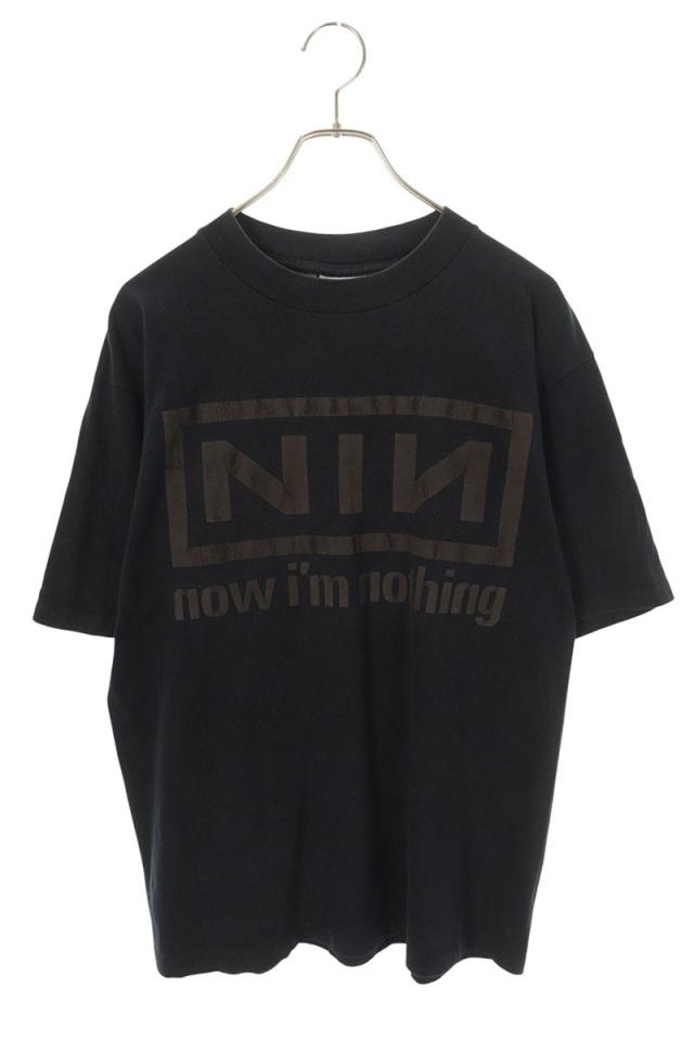 ヴィンテージ サイズ:L  NINE INCH NAILS ナインインチネイルズ Now I'm NothingTシャツ 中古 BS99