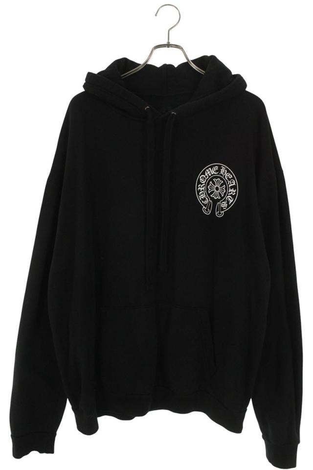 クロムハーツ サイズ:XL  SWTSHRT PLVR LTD 東京限定ホースシューバックプリントプルオーバーパーカー 中古 SJ02
