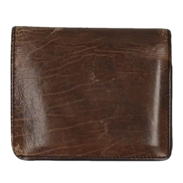 イサムカタヤマバックラッシュ  レザー二つ折り財布 中古 BS99