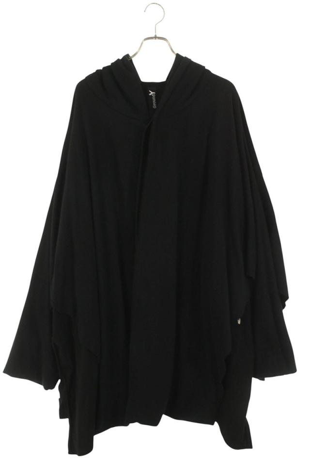 グランドワイ サイズ:3  GV-T01-005 ミニ裏毛ビッグマントジップアップパーカーブルゾン 中古 BS99