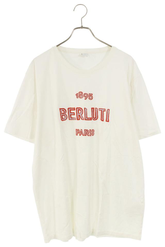 ベルルッティ サイズ:3XL  R22JRS76JAKE フロントロゴ刺繍Tシャツ 中古 BS99